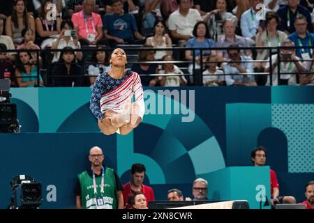 Jordan Chiles (USA), Artistic Gymnastics, Women's Team Final during the ...