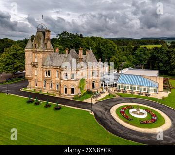 Cornhill Castle, Biggar, South Lanarkshire, Scotland, UK Stock Photo ...