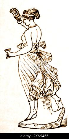 Goddess of Youth and Cupbearer Hebe and Eagle of Zeus by Louis Fischer ...