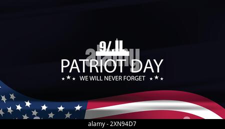 Honoring the Heroes of 911 Patriot Day USA Stock Vector Image & Art - Alamy