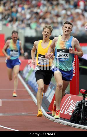 London, Britain. 20th July, 2024. Leonardo Fabbri of Italy competes ...