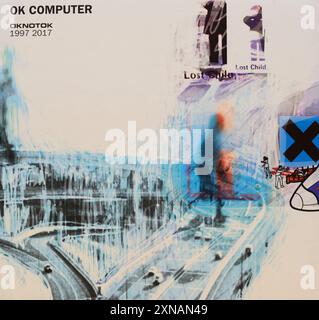 OK COMPUTER - RADIOHEAD - Vintage cover album Stock Photo - Alamy