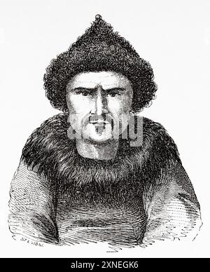 Siberian Types of Eastern Asia, drawing by Catenacci. Le Tour du Monde ...