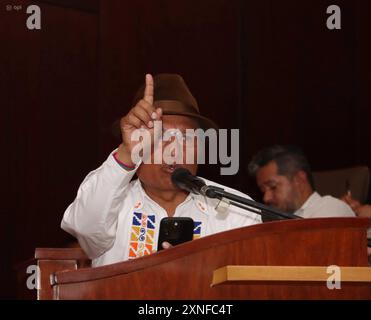 IZQUIERDAS MEETING Quito, Wednesday, July 31, 2024 Meeting of the left ...