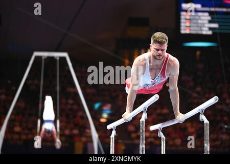 Marco Pfyl (Switzerland), Men's Parallel Bars. European Championships ...