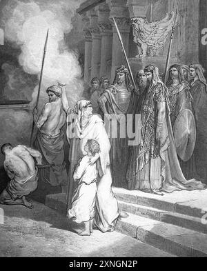 The seven holy Maccabee martyrs, their mother Saint Solomonia, and ...
