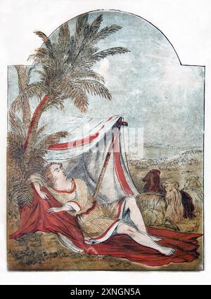 Illustration of Joseph's Dream - dreaming of the Sun, the Moon and ...
