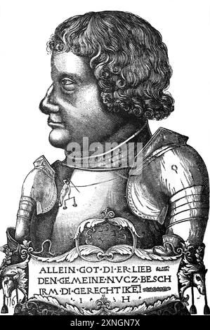This portrait of Franz von Sickingen, a 16th-century German knight and ...