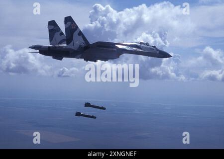 The Sukhoi Su-27 is a Soviet-designed multi-role fighter aircraft ...