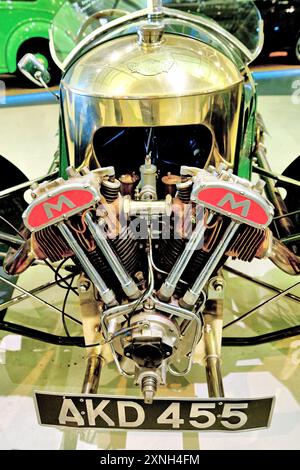 British Motor Museum Gaydon a 1935 three wheel Morgan Super Sports ...