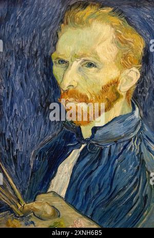 Self-Portrait 1889 by Vincent van Gogh Stock Photo - Alamy