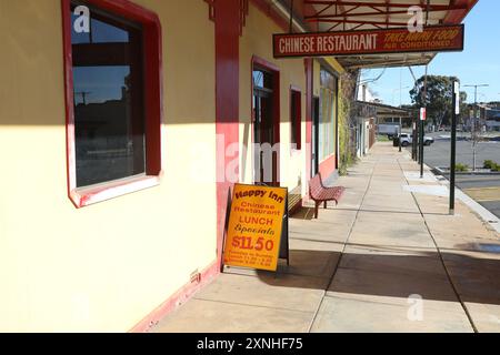 Happy Inn Chinese Restaurant, Grenfell, NSW, Australia Stock Photo - Alamy