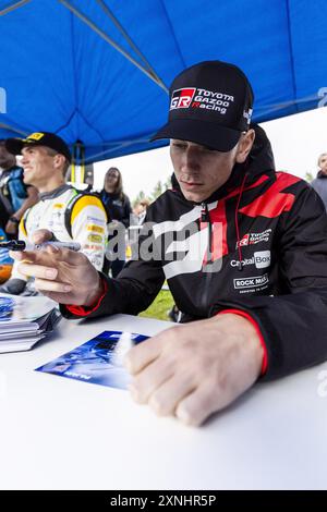 PAJARI Sami, Toyota GR Yaris Rally1, portrait during the Rally, Chile ...