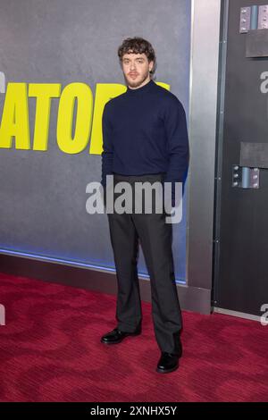 USA. Jack Harlow in The Instigators ©Apple TV+ a 2024 American heist ...