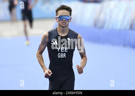 Alex Yee (GBR) Gold medal, Triathlon, Men's Individual during the ...