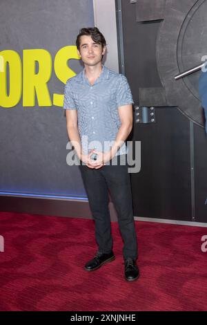 Luke Slattery attends the Apple Original Films premiere of "The ...