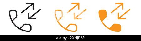 incoming calls icon for web Stock Vector Image & Art - Alamy