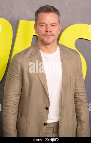 Matt Damon bei der Premiere des Apple TV Films The Instigators im Jazz ...