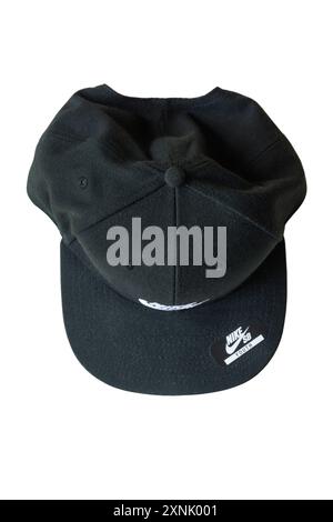 Nike SB black baseball cap isolated on white background Stock Photo - Alamy