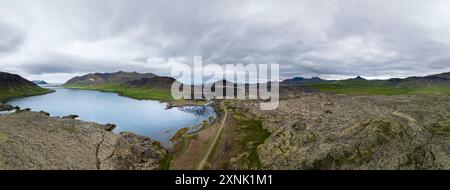 Snaefjellnes Peninsula from Above, Iceland Stock Photo - Alamy