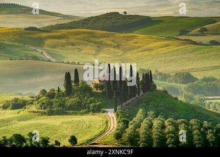 Beautiful landscape of Val D'orcia, Italy Stock Photo - Alamy