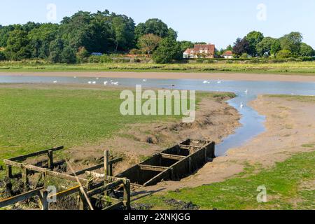 Large country house at Broomheath, Kyson Point, Martlesham Creek, River ...