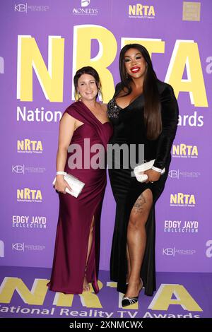 Guests attend National Reality TV Awards at Porchester Hall in London ...