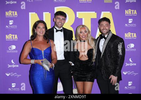 Matt Hall and Kelly Michelle Gray attend the National Reality TV Awards ...