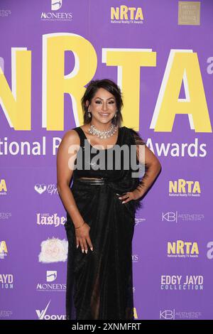 Raj Chohan attends the National Reality TV Awards at Porchester Hall in ...