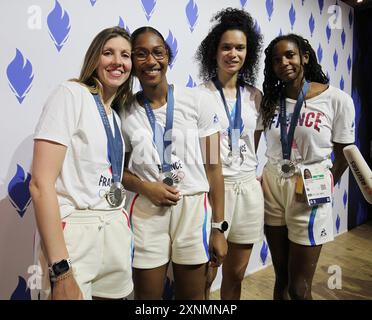 Auriane MALLO-BRETON of France during 2026 European Fencing ...