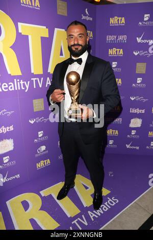 Kris Fade attends National Reality TV Awards at Porchester Hall in ...