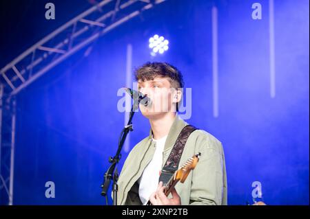 Ben Walker Performing at TRNSMT 2024 Glasgow Green 12th July 2024 Stock ...