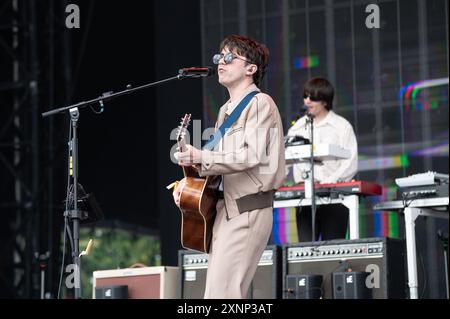 Declan MCKenna performing at TRNSMT 2024 Glasgow Green 12th July 2024 ...
