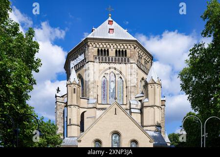 the medieval basilica of St. Gereon is one of the twelve large ...