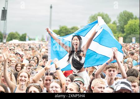 Crowd Photography at TRNSMT 2024 Glasgow Green 13th July 2024 Stock ...