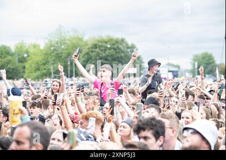 Crowd Photography at TRNSMT 2024 Glasgow Green 13th July 2024 Stock ...