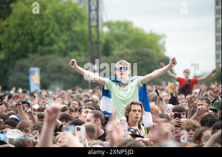 Crowd Photography at TRNSMT 2024 Glasgow Green 13th July 2024 Stock ...