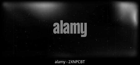 Vintage noir film frame texture. Black and white grain movie background ...