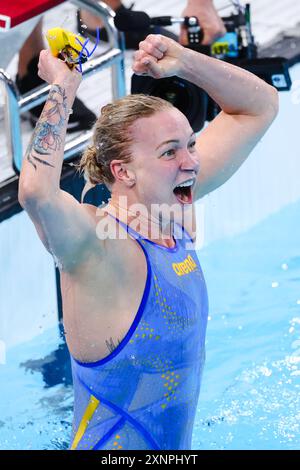 Nanterre, France. 31st July, 2024. MARCHAND Leon (FRA) Swimming : Men's ...