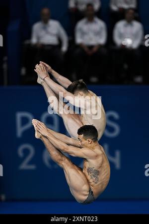 Juan Manuel Celaya Hernandez and Osmar Olvera Ibarra of Mexico compete ...