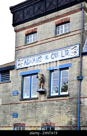 Adnams Brewery Logo in Southwold Suffolk Uk Stock Photo - Alamy