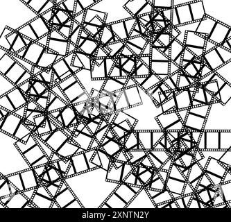 blank celluloid photo film strip on white Stock Photo - Alamy