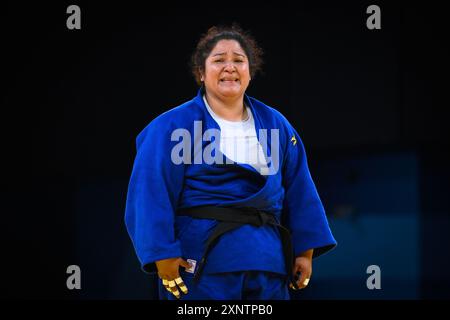 Izayana Marenco ( NCA ), Judo, Women +78 kg during the Olympic Games ...
