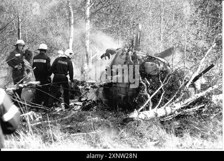 A Russian Mi24 D combat helicopter has left a group of 24 aircraft and ...