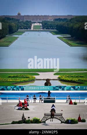 11 August 2024, France, Paris/Versaille: Olympia, Paris 2024, the ...