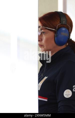 Chateauroux, France. 2nd Aug, 2024. Chiara Leone of Switzerland ...