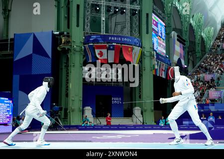 Tamas Mate KOCH of Hungary against Seibaek Conrad KONGSTAD of Denmark ...