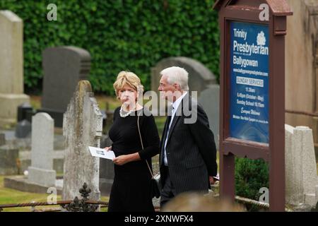 UTV presenters Paul Clarke (left) and Rose Neill at Trinity ...