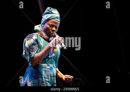 Trondheim, Norway. 30th, July 2024. The Beninese-French singer and ...