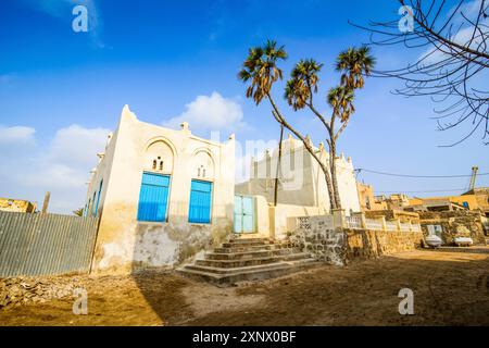 Sheik Hamal Mosque in the old port town of Massawa, Eritrea, Africa ...